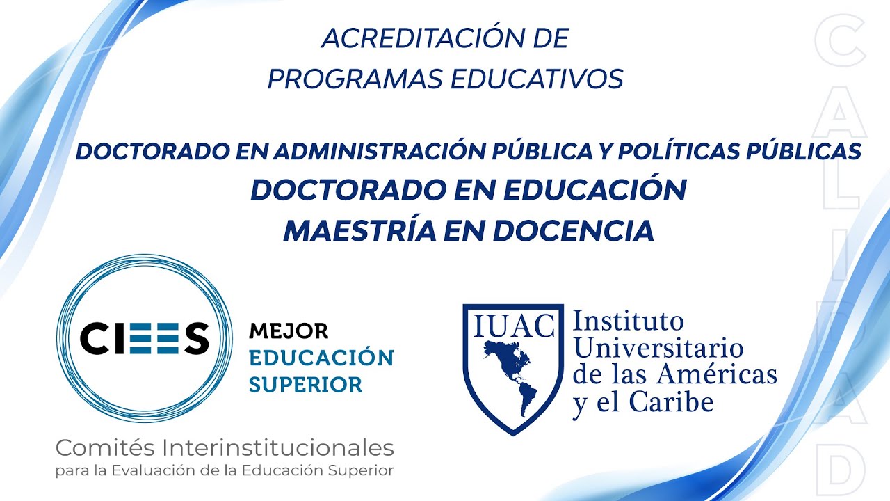 Acreditación de programas educativos por CIEES - YouTube