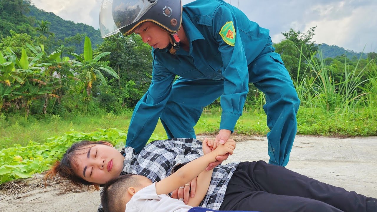 The kind police officer saved the mother and child & got into trouble ...