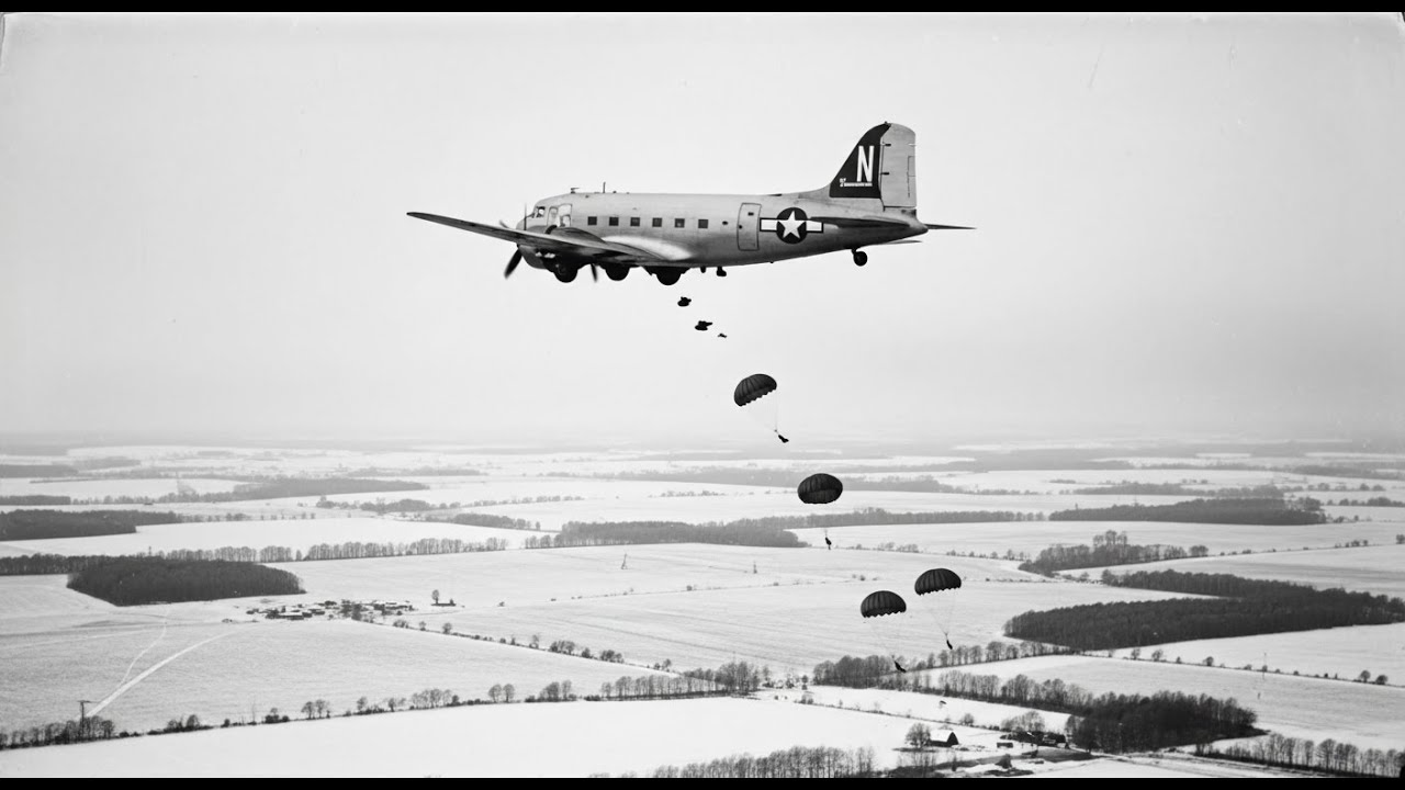 German Troops Stunned as 241 American Planes Saved the Encircled 101st ...