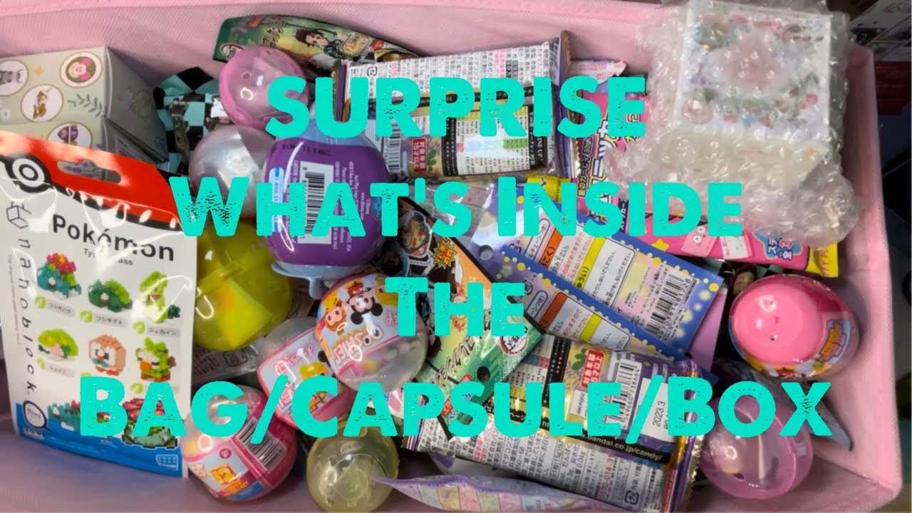 Blind Bag/Box/Capsule Opening #1 - YouTube