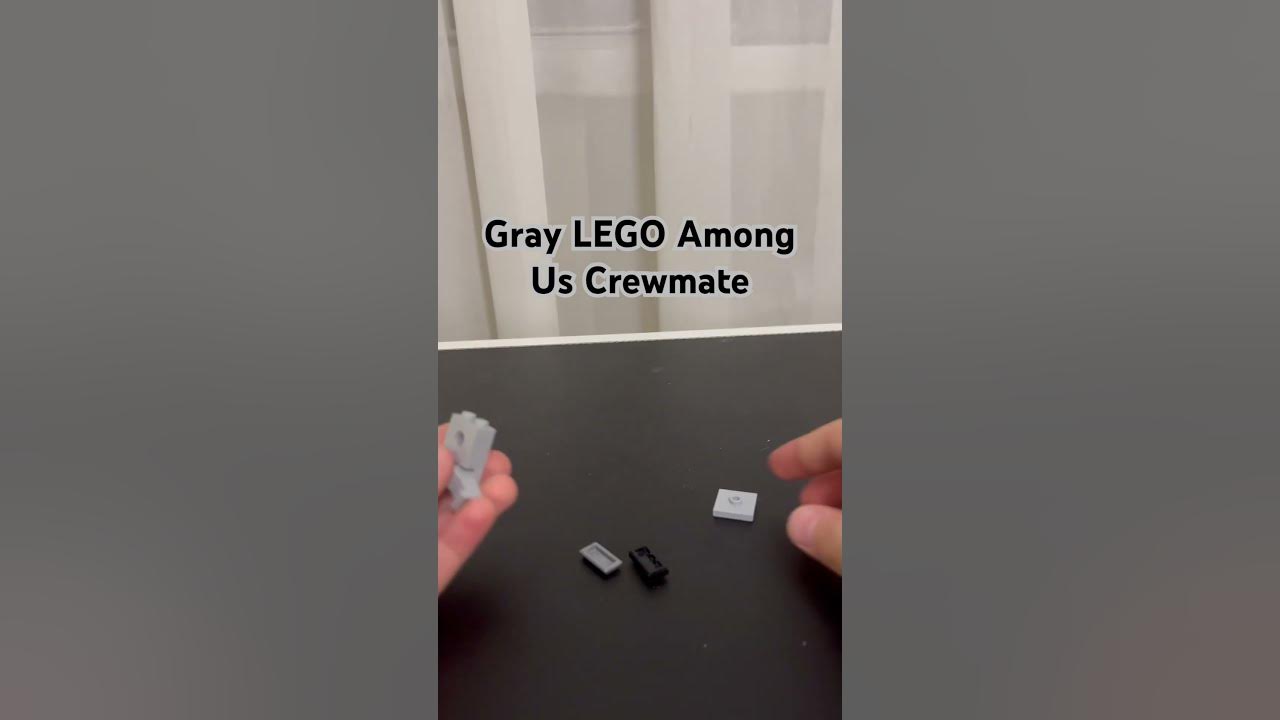 LEGO-Сборки: Серый Амогус(там для вас один 200 IQ Лего лайфхак) - YouTube