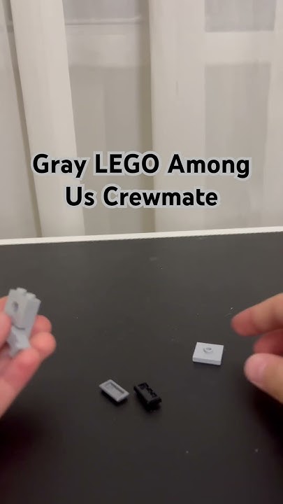 LEGO-Сборки: Серый Амогус(там для вас один 200 IQ Лего лайфхак) - YouTube