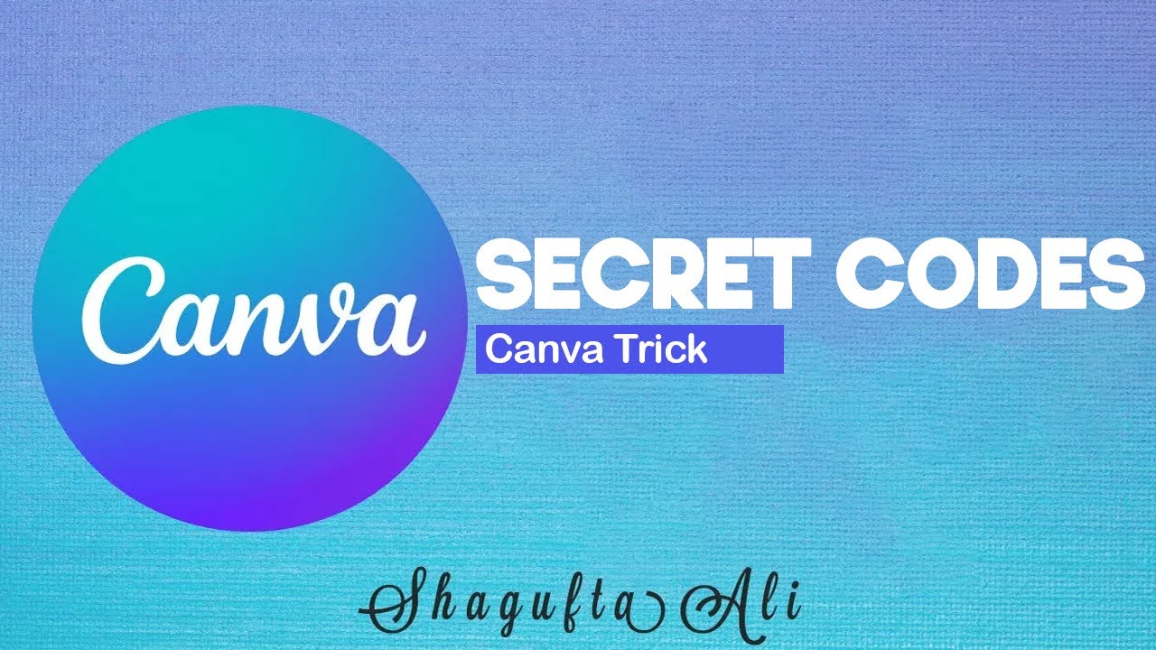 Unveiling Canva's Hidden Code: The Ultimate Design Hack - YouTube