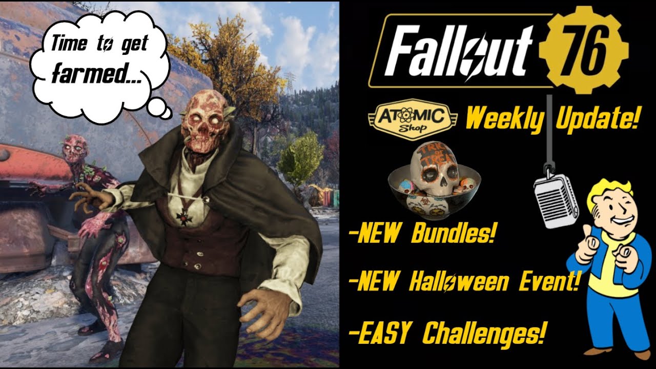 SPOOKY SCORCHED RETURN & NEW EVENT! - Fallout 76 Weekly Update! (Oct ...
