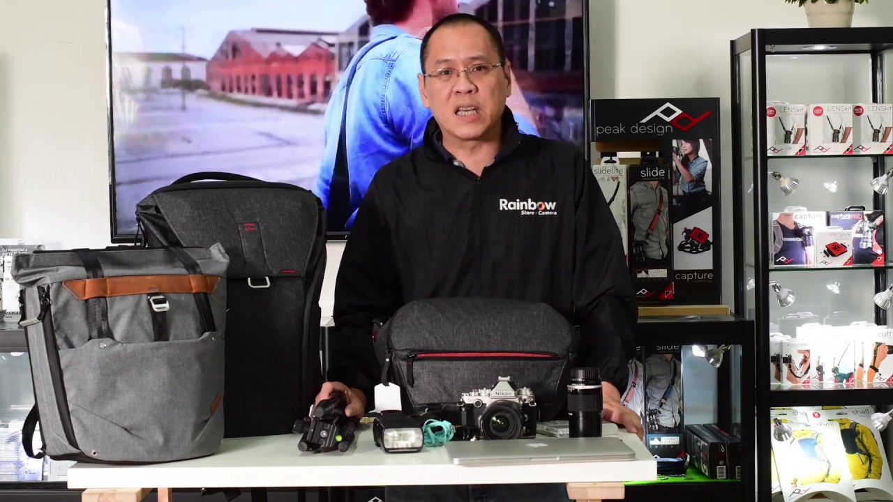 Peak Design Everyday Sling Review - Rainbow Store-Camera(Hong Kong) - YouTube