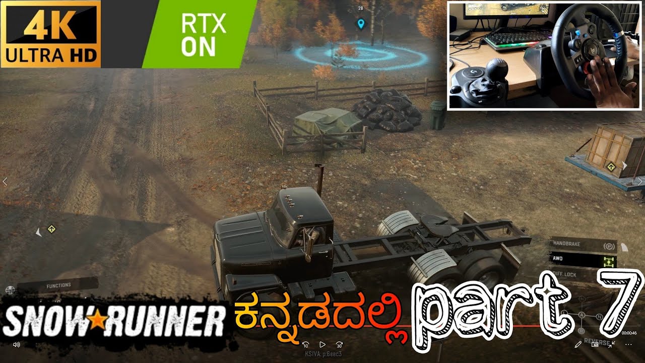 Snow Runner Gameplay in ಕನ್ನಡ. | Part-6 |Logitech G29 Gameplay . - YouTube
