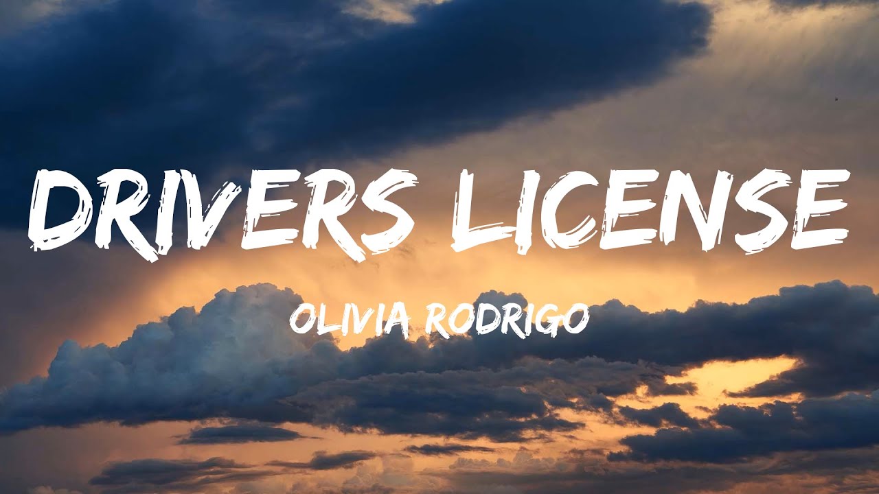 Olivia Rodrigo - Drivers License (Lyrics) - Travis Scott, Taylor Swift, Peso Pluma, Fuerza ...