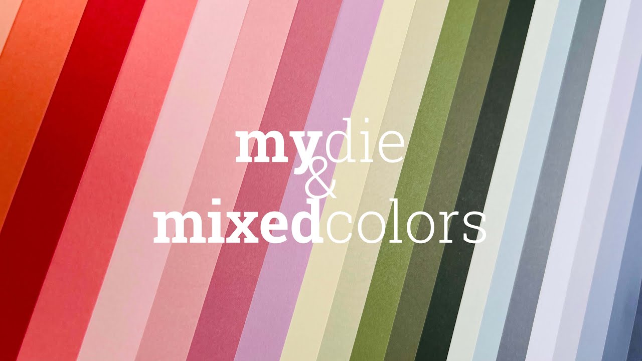 My Die & Mixed Color Pack - YouTube