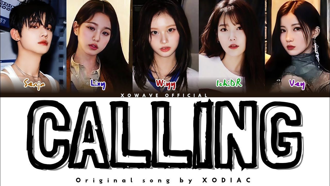 | COVER | XODIAC 'CALLING' (color coded lyrics) XOWAVE - YouTube