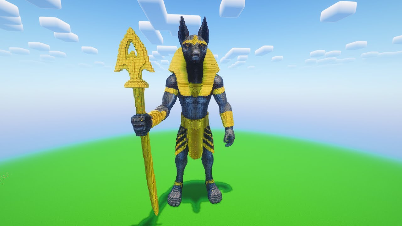 Minecraft Anubis Statue ( Download ) - YouTube