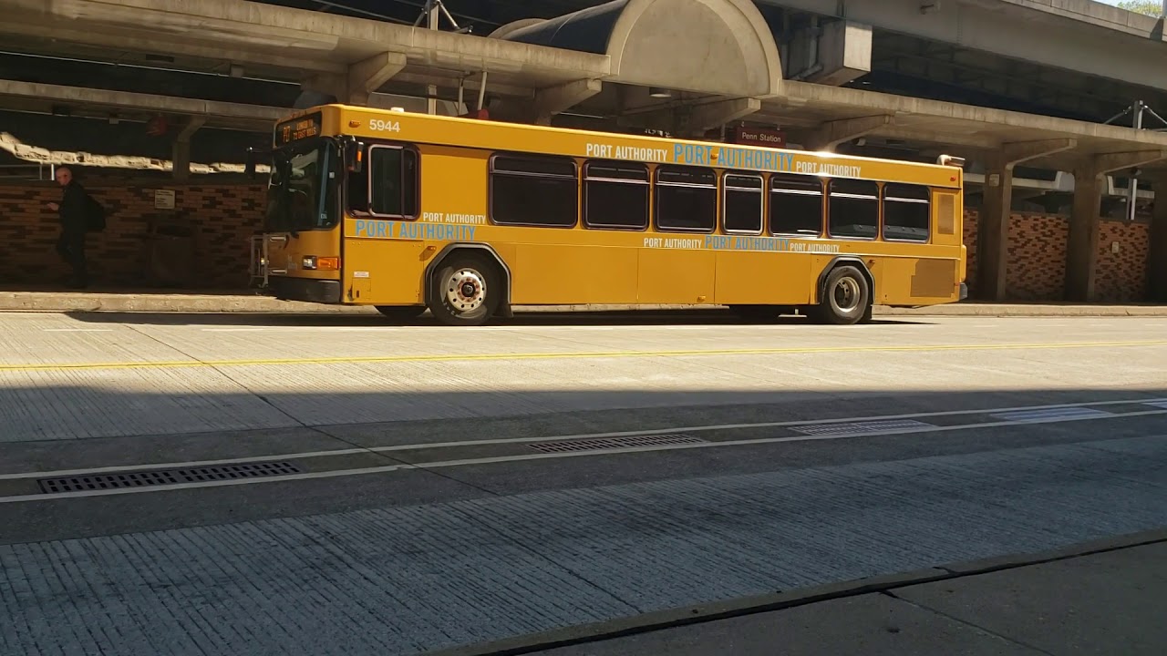 BCTA Gillig Advantage 501 Westmoreland and Portauthority Buses at Penn ...