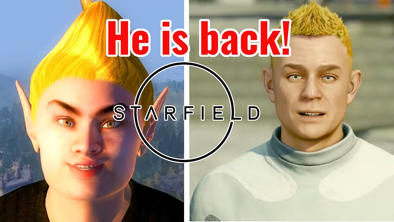 Adoring Fan from Oblivion is back in Starfield - MEME - YouTube