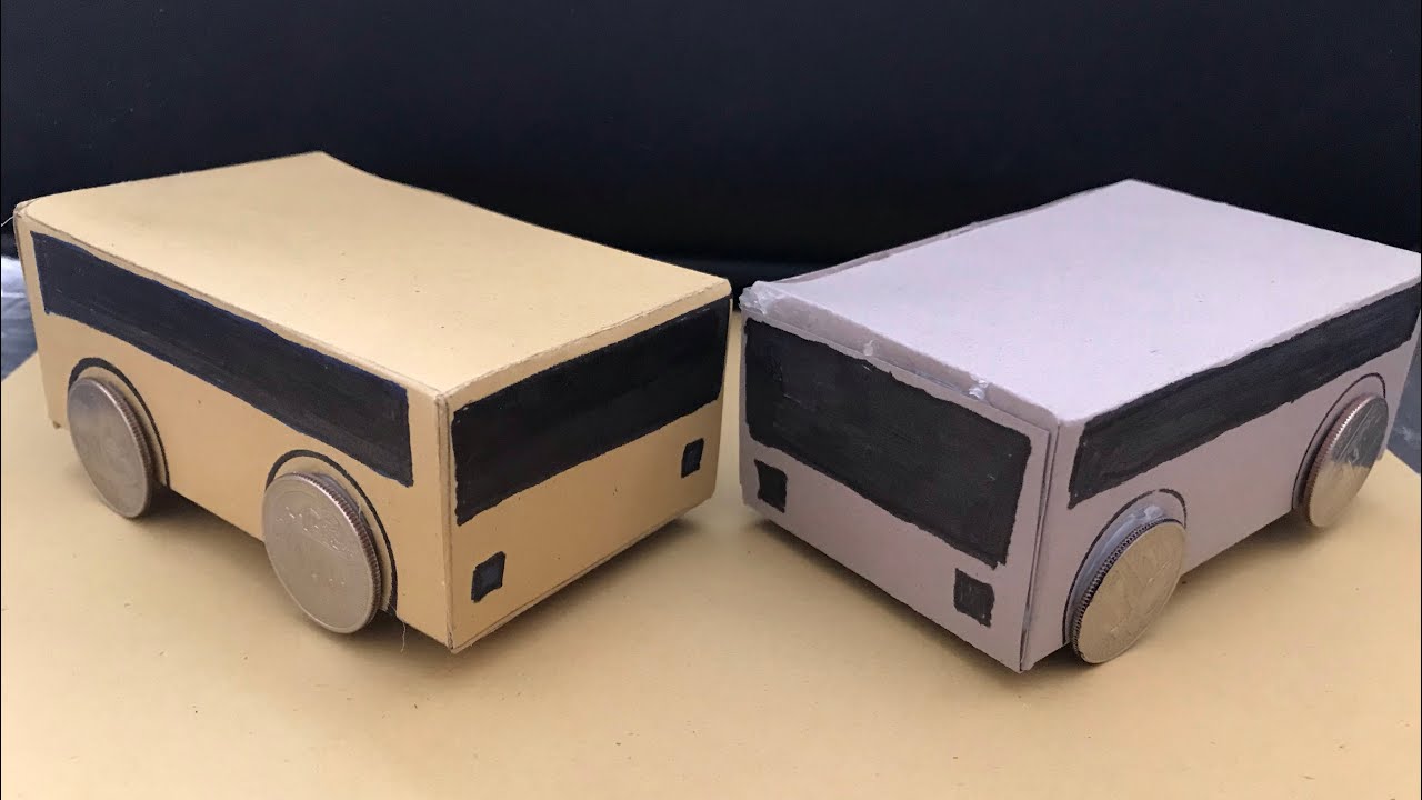 How to Make paper Bus Fast and Easy - YouTube