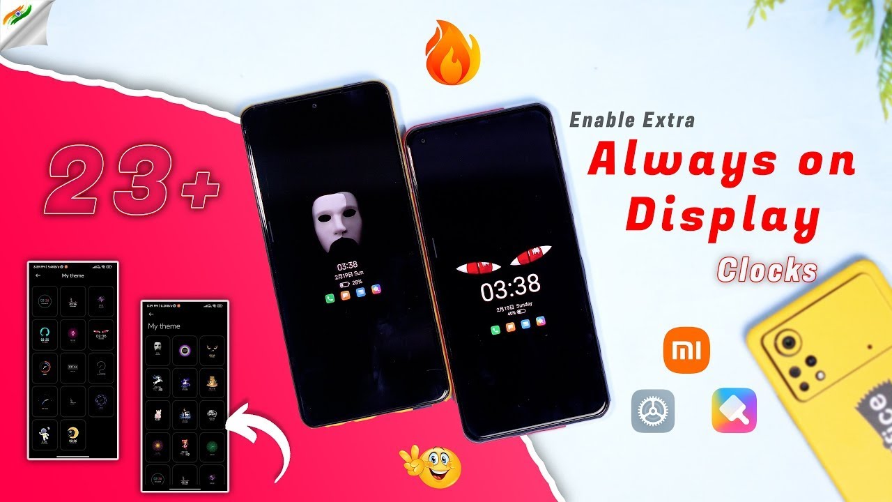 Enable Advanced AOD Clock on Any Xiaomi, Redmi and Poco Phones | 25 ...