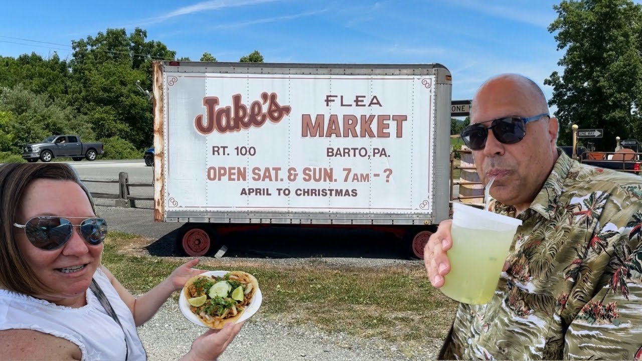 What a GREAT VENUE! Jake's Flea Market Summer 2024 VISIT! - YouTube