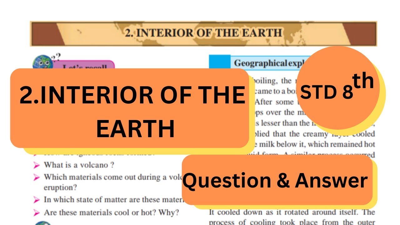 2. INTERIOR OF THE EARTH QUESTIONS AND ANSWERS - GEOGRAPHY CLASS 8 ...