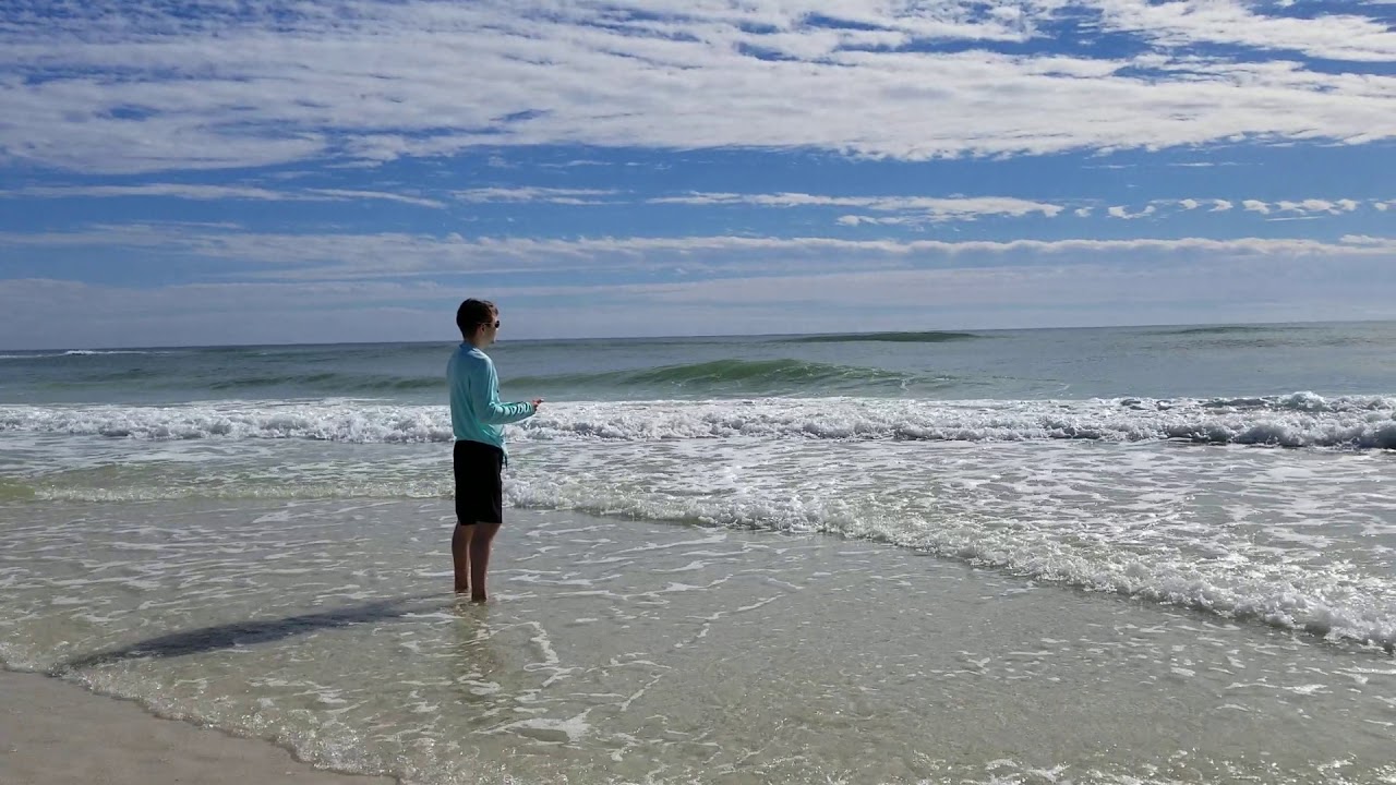 Sand Dollar Skip - YouTube