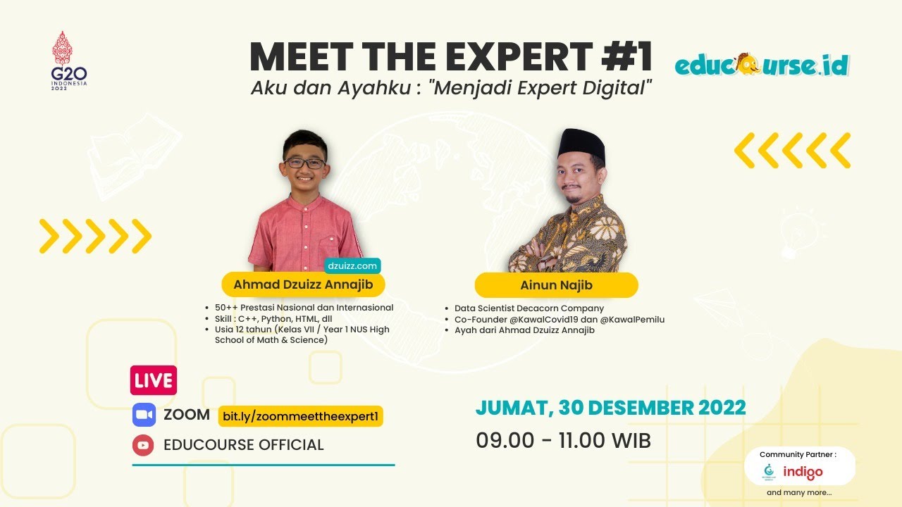 Meet the Expert #1 | Educourse.id - YouTube