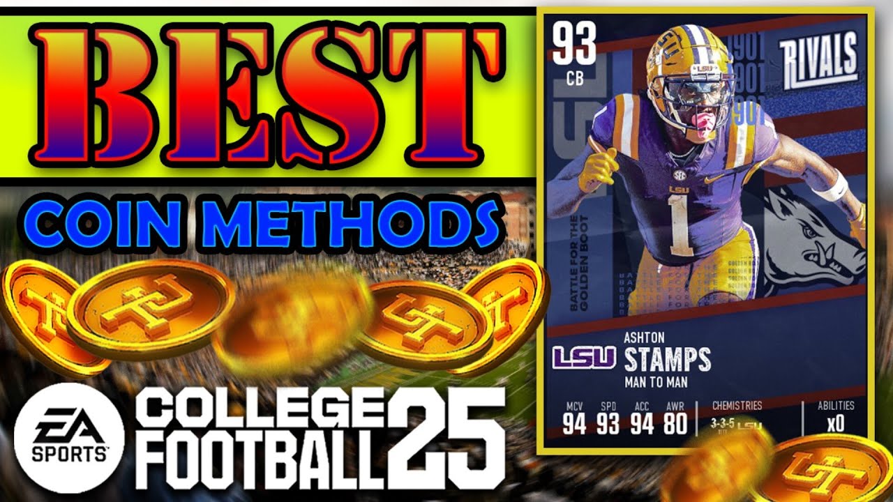 BEST COIN MAKING METHOD IN NCAA 25 RIGHT NOW! MAKE MILLIONS OF COINS ...