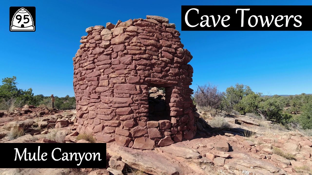 🏞️ Cave Towers Ruins - The Trail of the Ancients Scenic Byway (Highway ...