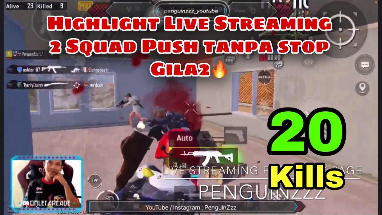 🔴SOLO vs SQUAD, LIVE STREAMING HIGHLIGHT FACEBOOK PAGE ( PenguinZzz ...