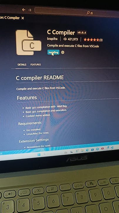how to install C compiler in vs code #shortsfeed #shorts #youtubeshorts #coding #ytshorts #viral ...