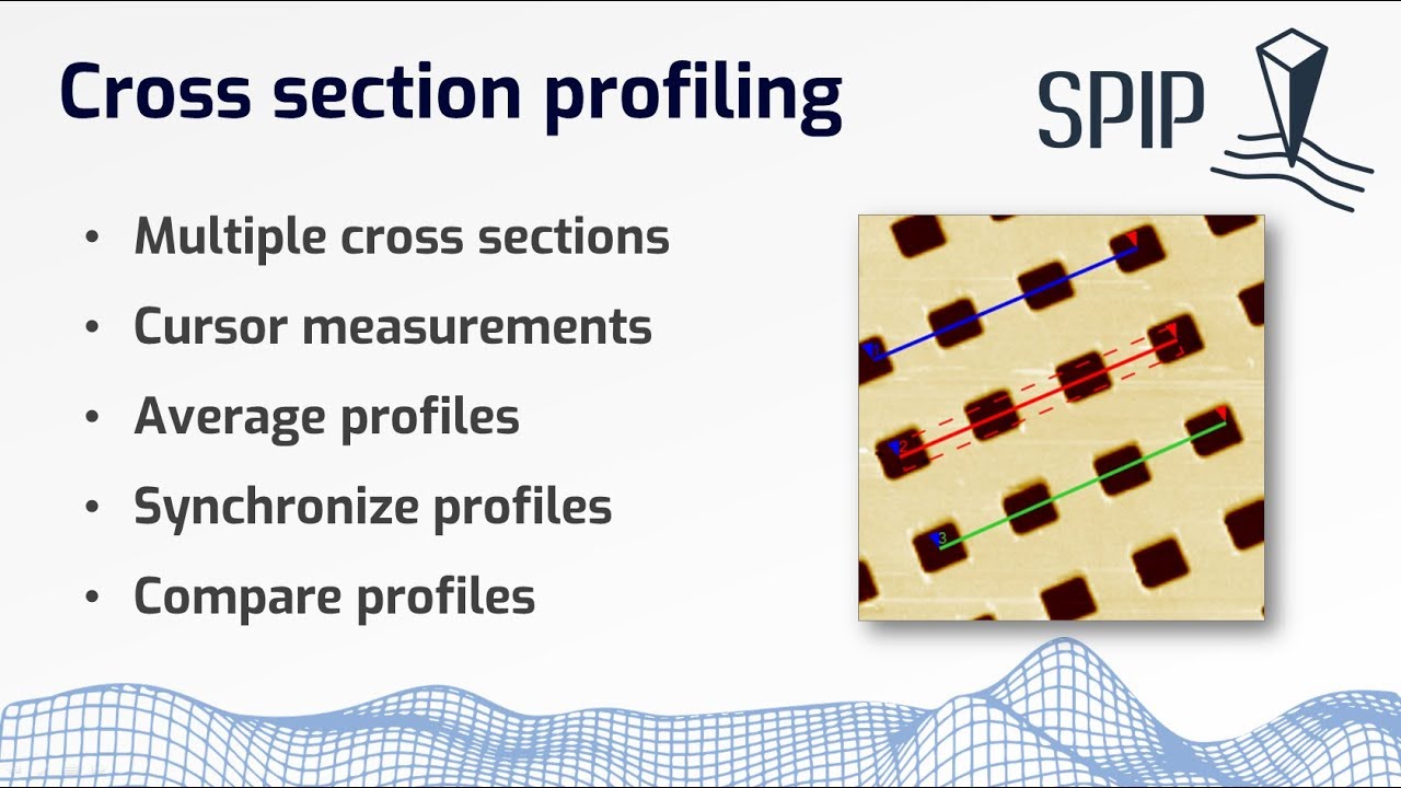 Learn advanced cross section profiling in SPIP™ - YouTube