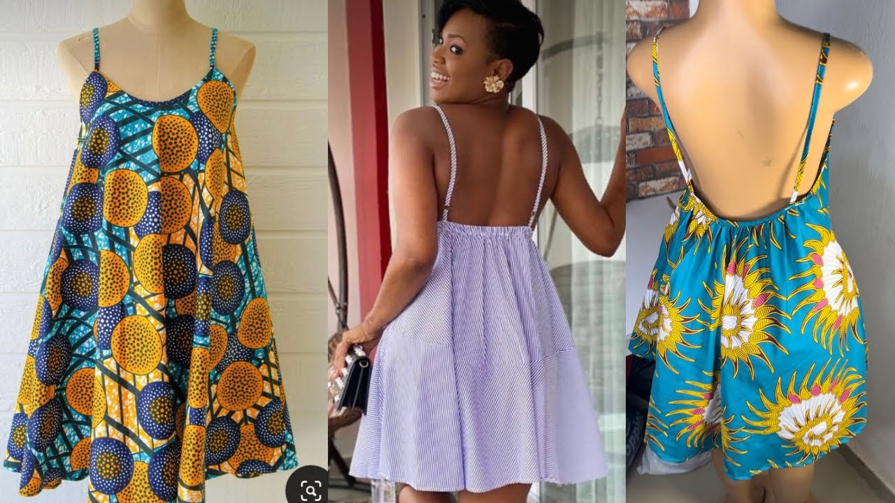 How to CUT And SEW A Circle Dress with low back 🧵🪡🙌 /CIRCLE DRESS WITH ...