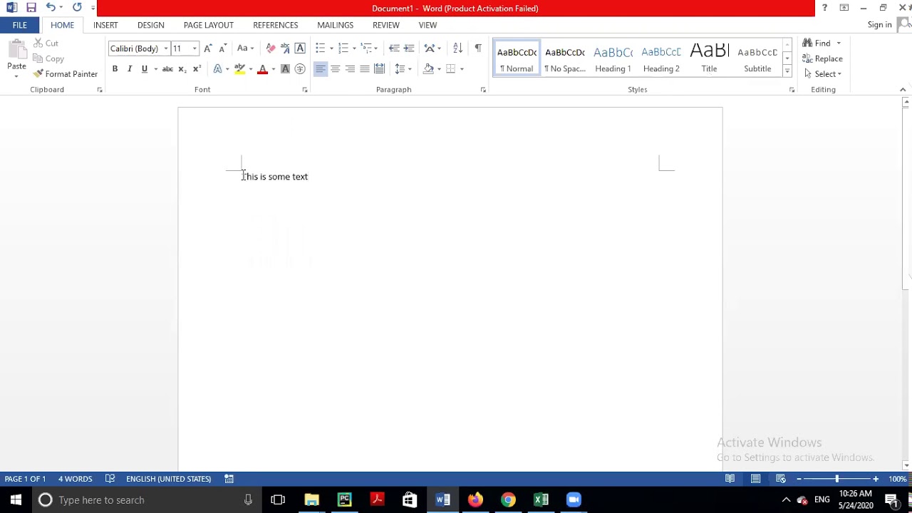 IT MS Word 1 How to make the font bold - YouTube