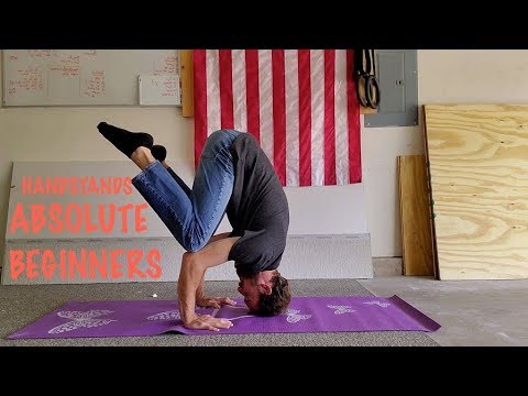 Handstands for ABSOLUTE BEGINNERS - YouTube