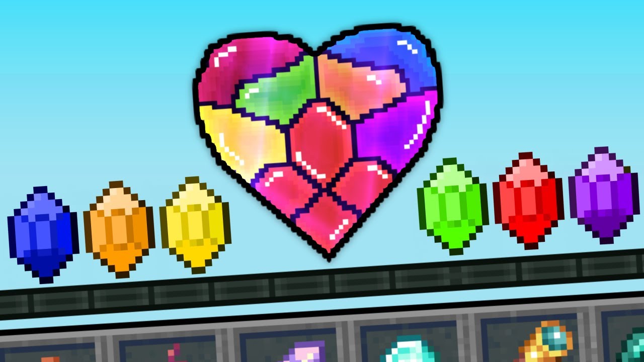 Minecraft, but with SINGLE INFINITY HEART [DataPack Download] - YouTube