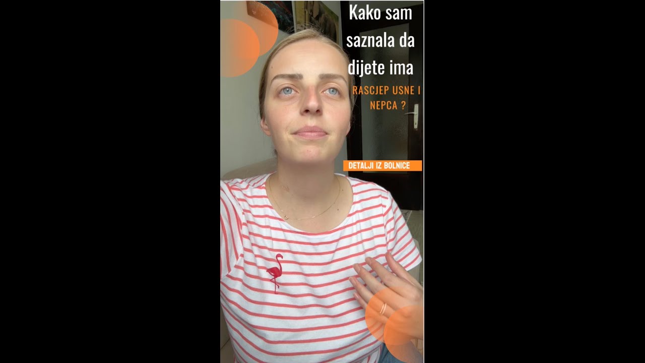 Saznanje da dijete ima rascjep usne i nepca - YouTube