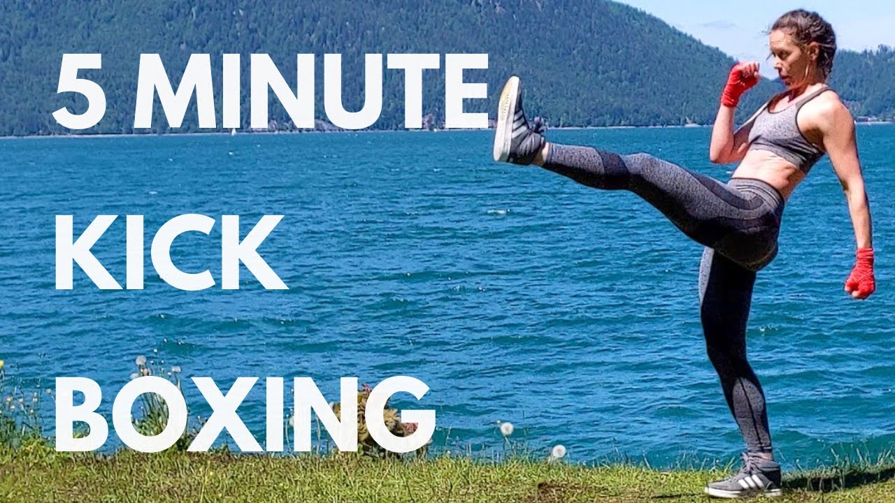 Quick 5 Minute Kickboxing | Espresso Workouts HIIT Boot Camp #23 - YouTube