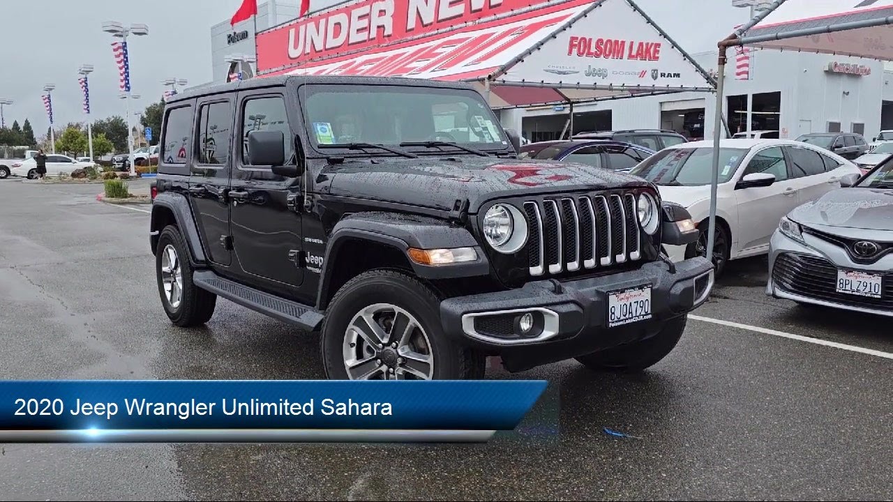 2020 Jeep Wrangler Unlimited Sahara Sport Utility Roseville Sacramento ...