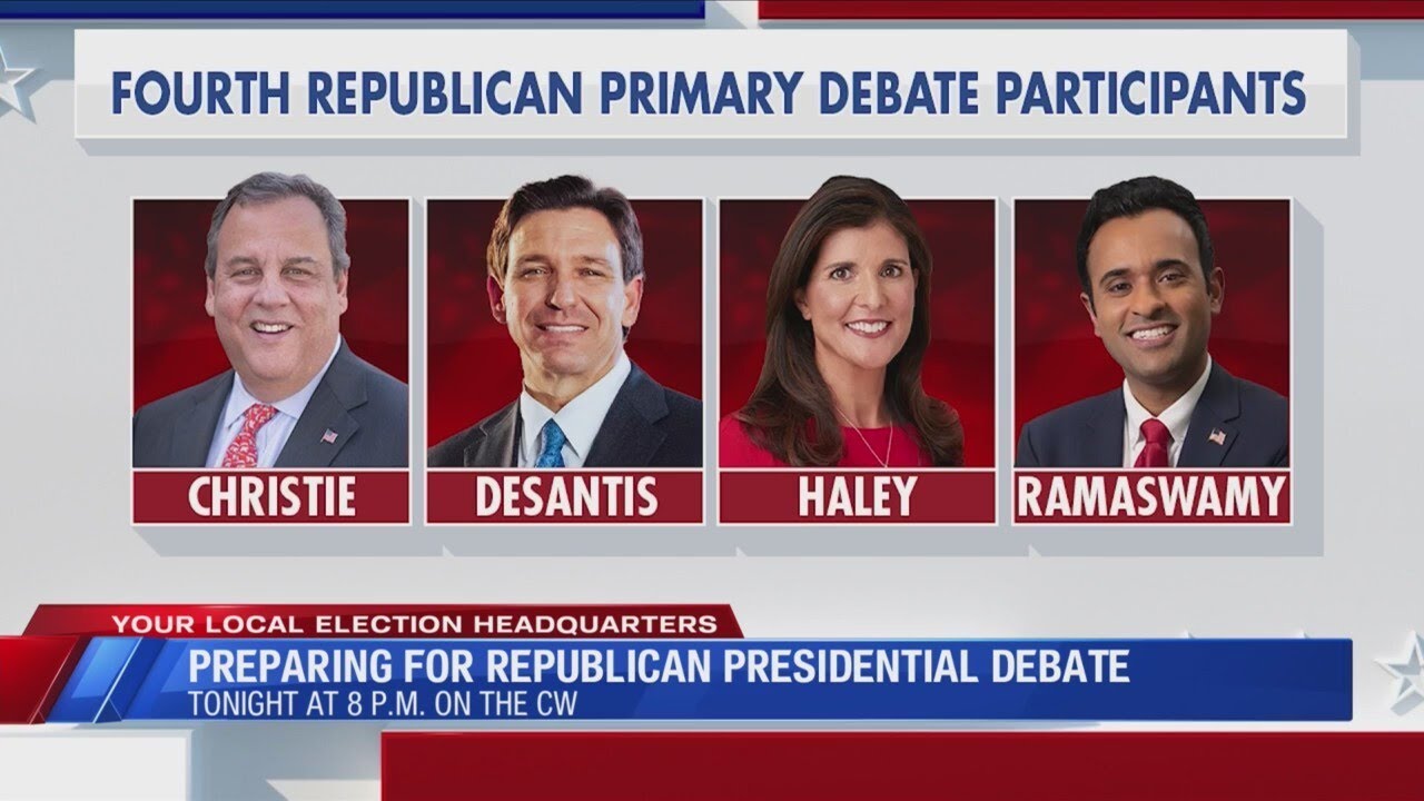 Preparing for the Republican Presidential Debate tonight at 8pm - YouTube