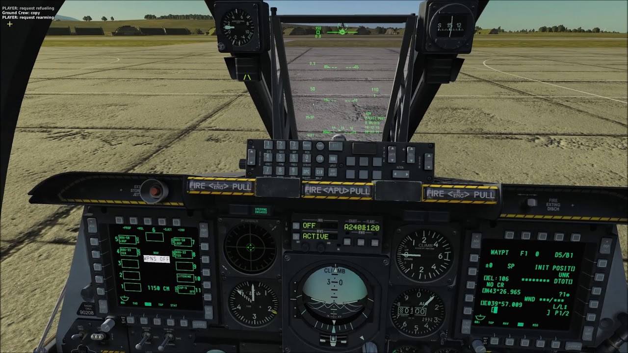 DCS A-10C Rearming and DTS Load - YouTube