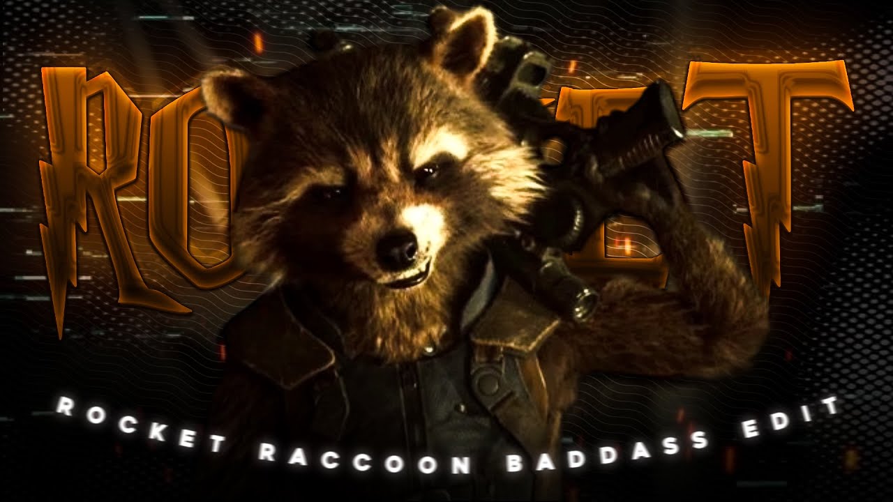 WAKE UP - ROCKET RACCOON EDIT|Rocket status🔥|Wake up phonk edit|"The ...