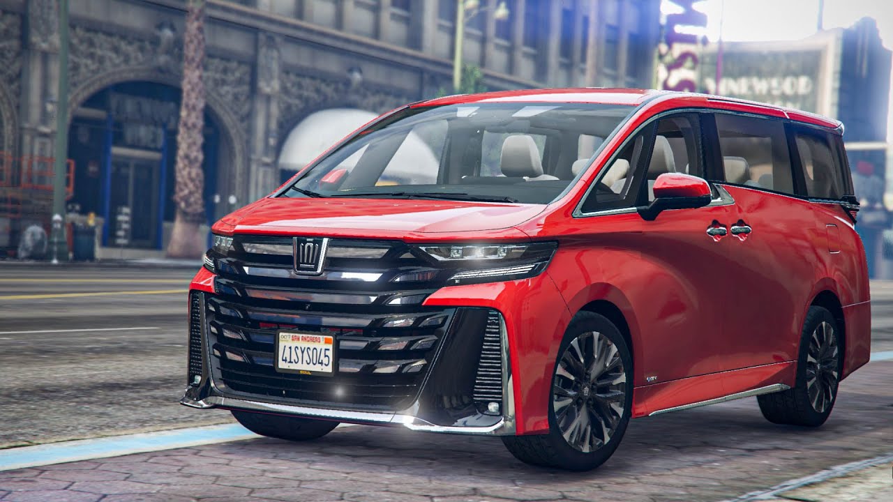 GTA V สอนลง MOD รถ 2023 Toyota Crown Vellfire ADD - ON - YouTube