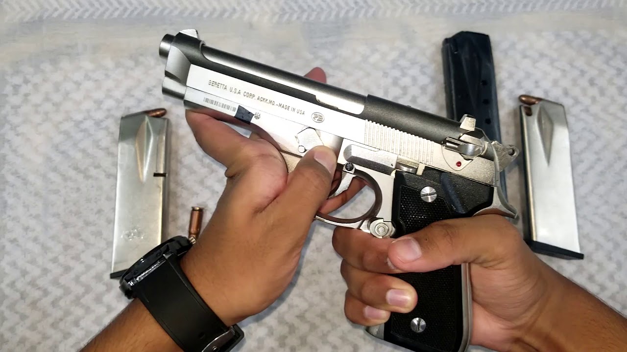 Beretta 92FS inox review || Copy || Moonstar Arms || Dara made ...