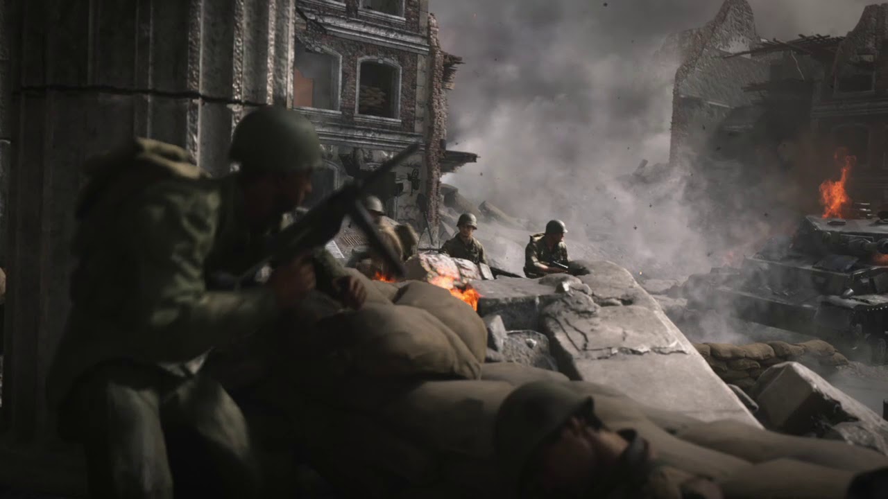 Call of Duty WWll GamePlay/ Collateral damage - YouTube