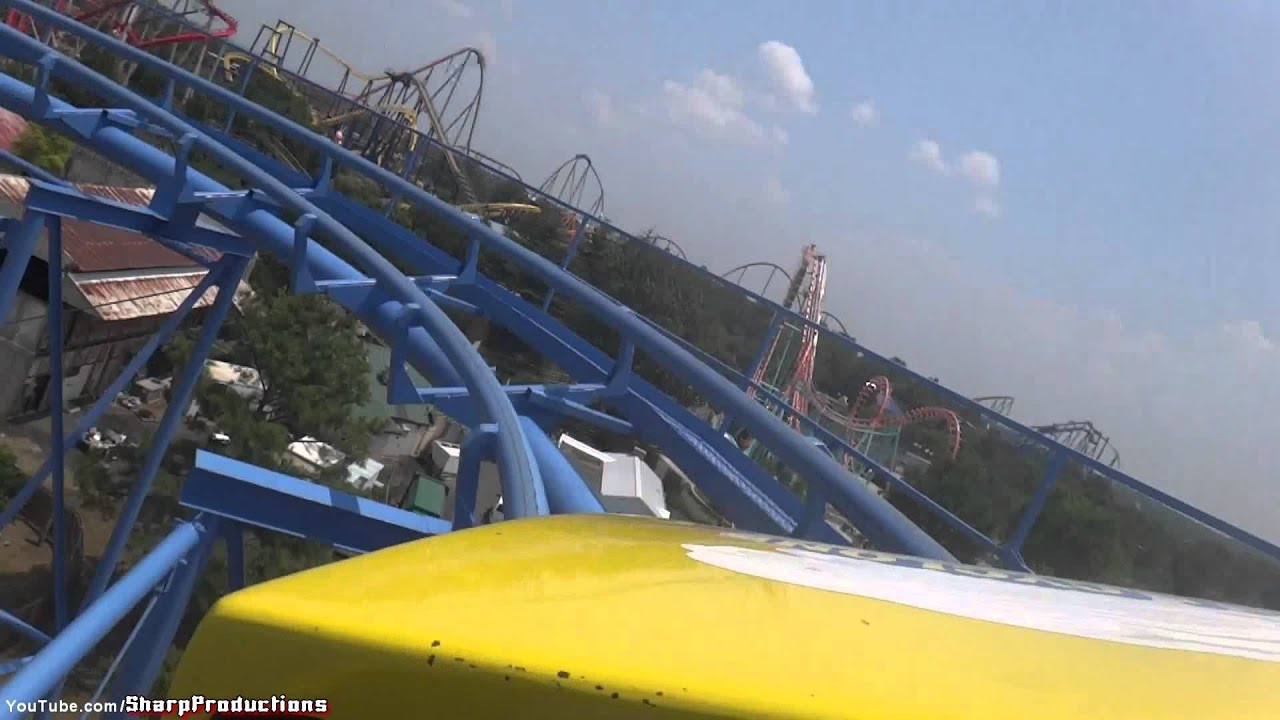 Carolina Cyclone (On Ride) Carowinds - YouTube