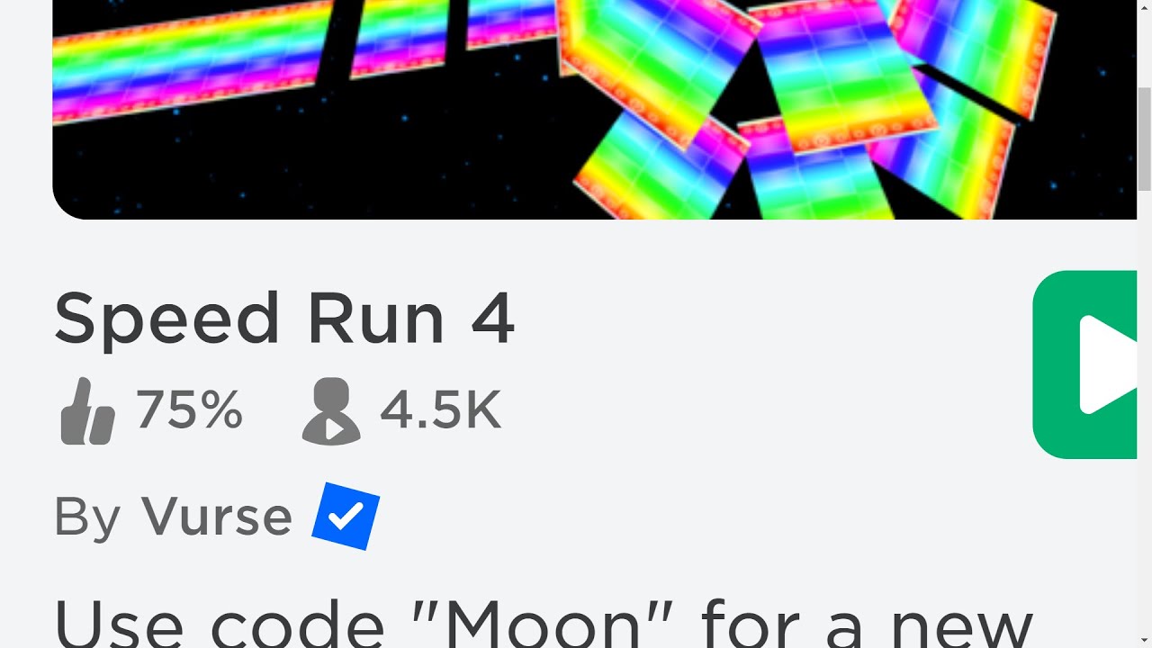 ️First Time ️🪙 Completing - Speedrun 4 #roblox #speedrun #gaming # ...