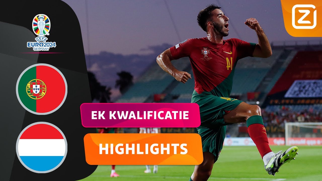 PORTUGAL LAAT NIKS OVER VAN LUXEMBURG!🤯| Portugal vs Luxemburg | EK ...