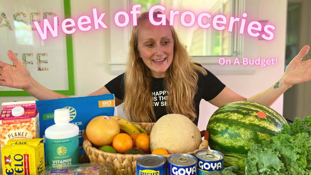 My Weekly BUDGET Grocery Haul | Plant-Based 🌱 - YouTube