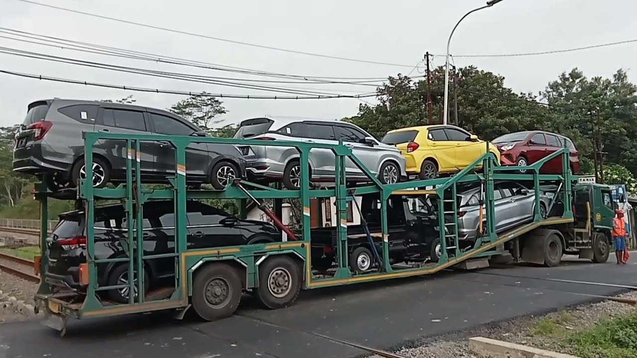 muatan berat !! truck trailer muatan mobil truck tronton truck tangki ...
