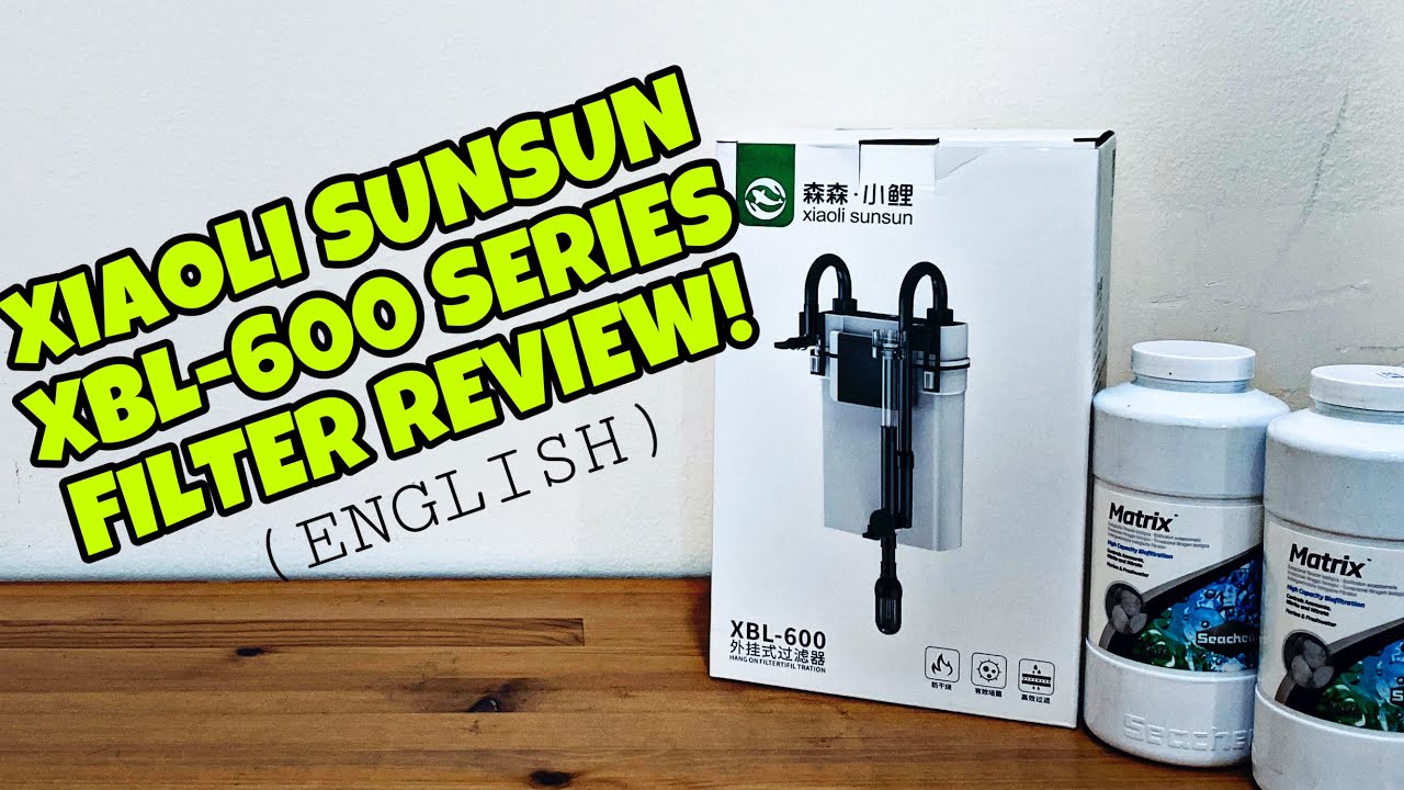 Sunsun Xiaoli Xbl 600 Series review (English) - YouTube