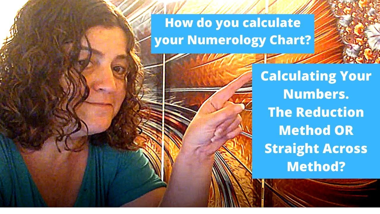 Calculating Your Numerology Chart the different methods - YouTube
