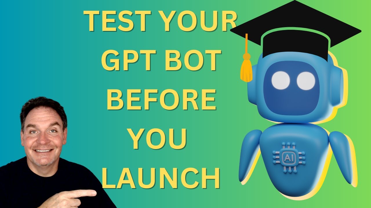 Test your GPT - bot prior to launching your ads! - YouTube