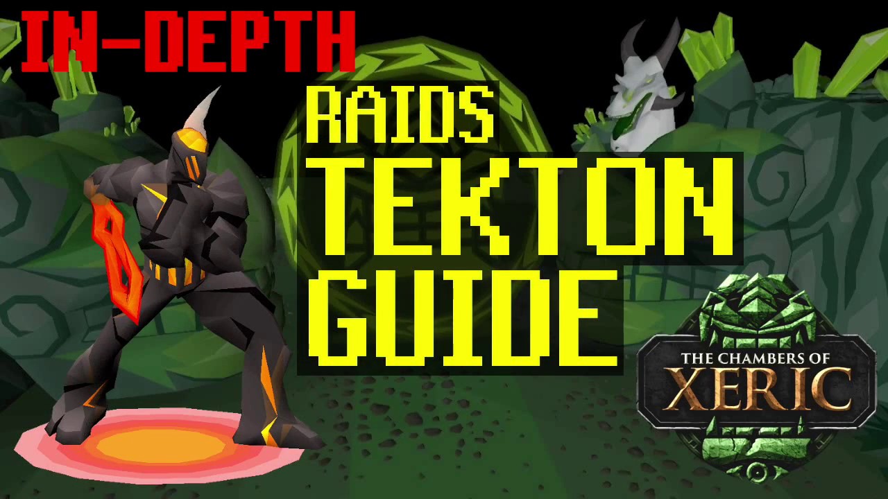 Tekton guide | Solo raids | Oldschool Runescape 2007scape OSRS - YouTube