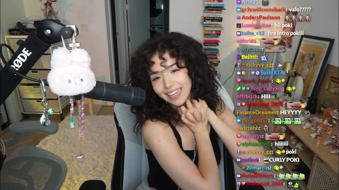 Pokimane short secret stream.. :-) - YouTube